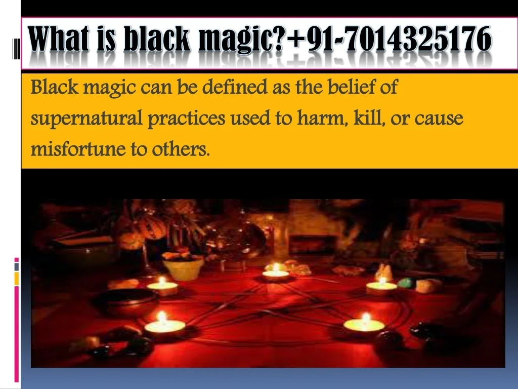 PPT - Black magic removal specialist 91-7014325176 PowerPoint ...