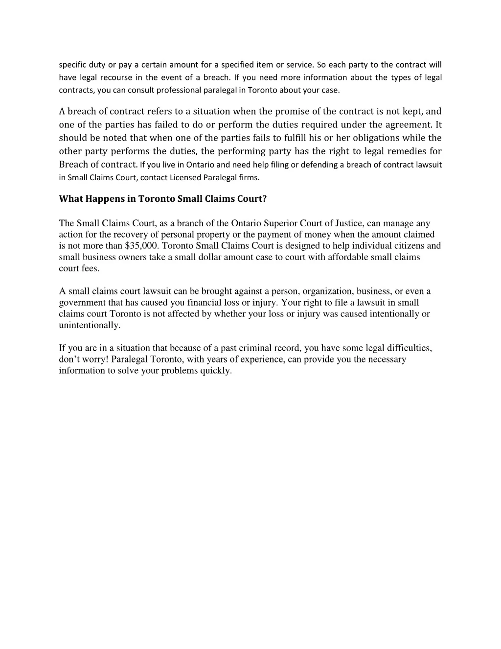 PPT - Paralegal Toronto – paralegaltoronto.legal PowerPoint ...