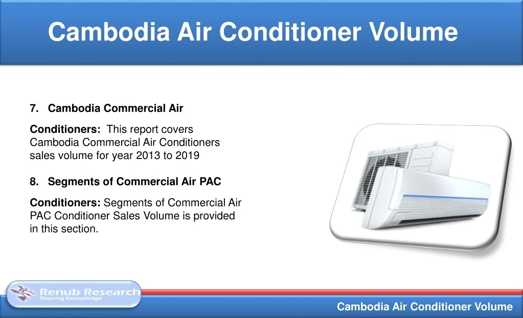 PPT - Cambodia Air Conditioner (AC) Volume, by Types (Room, Commercial ...