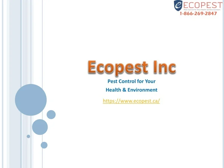PPT - Pest Control for Your Health & Environment - Ecopest Inc ...
