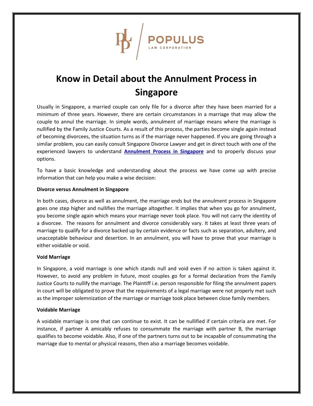 PPT - Annulment Lawyer Singapore PowerPoint Presentation, free download ...