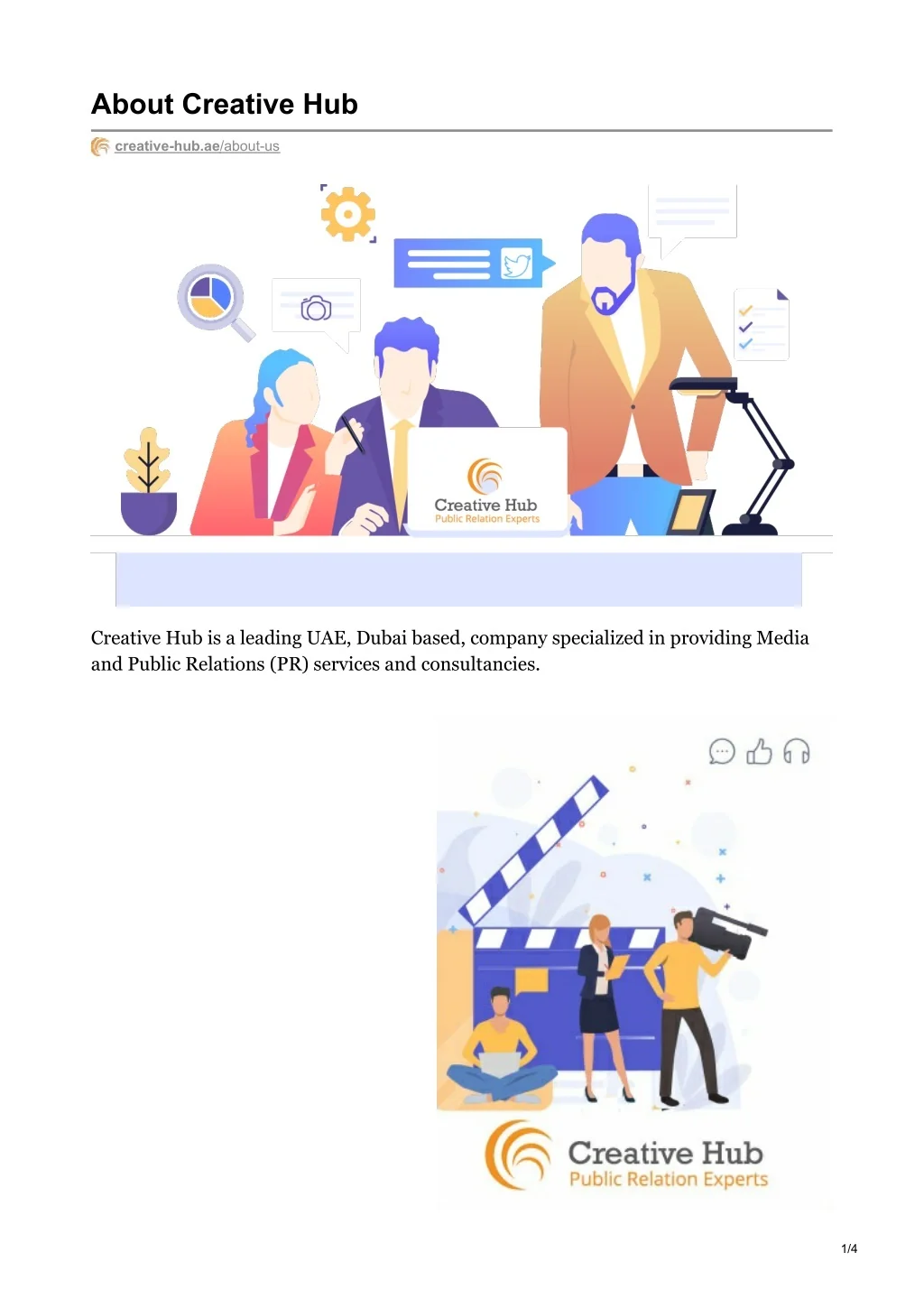 PPT - Creative Hub Media company in Dubai #MediaCompany # ...