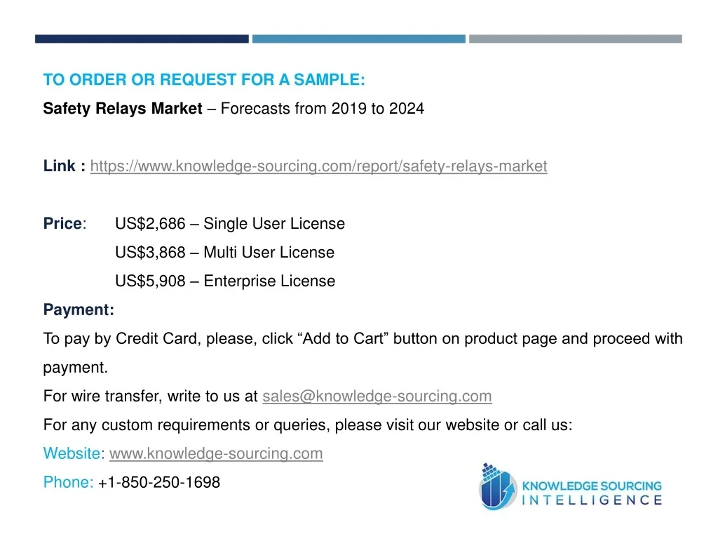 PPT - Exclusive Study on Safety Relays Market by Knowledge Sourcing ...