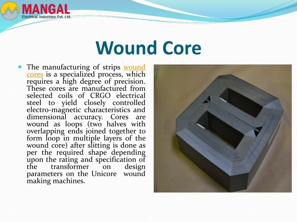 PPT - MEIPL | CRGO Core Manufacturer in India PowerPoint Presentation ...