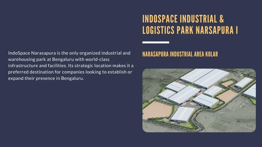 PPT - Logistics Park in Ranjangaon MIDC Industrial Area - IndoSpace ...