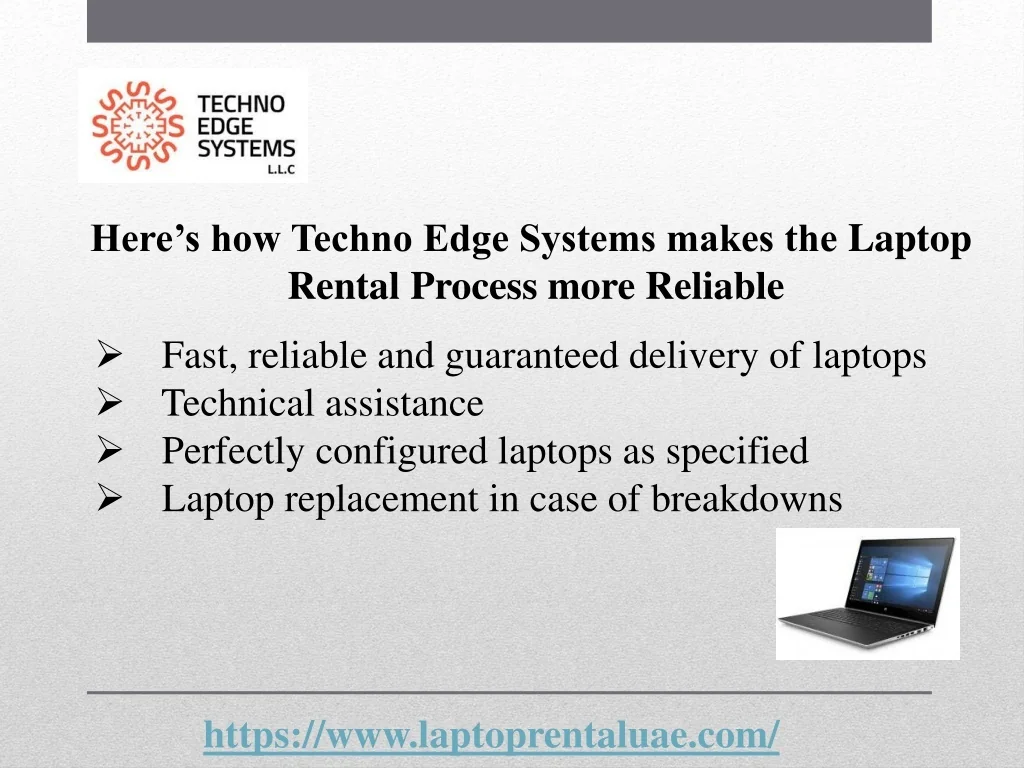 PPT - How Laptop Rental is Helpful in Dubai? PowerPoint Presentation ...