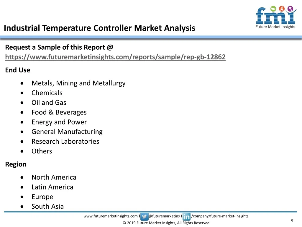PPT - Industrial Temperature Controller Market Sales to Flatten Due to ...