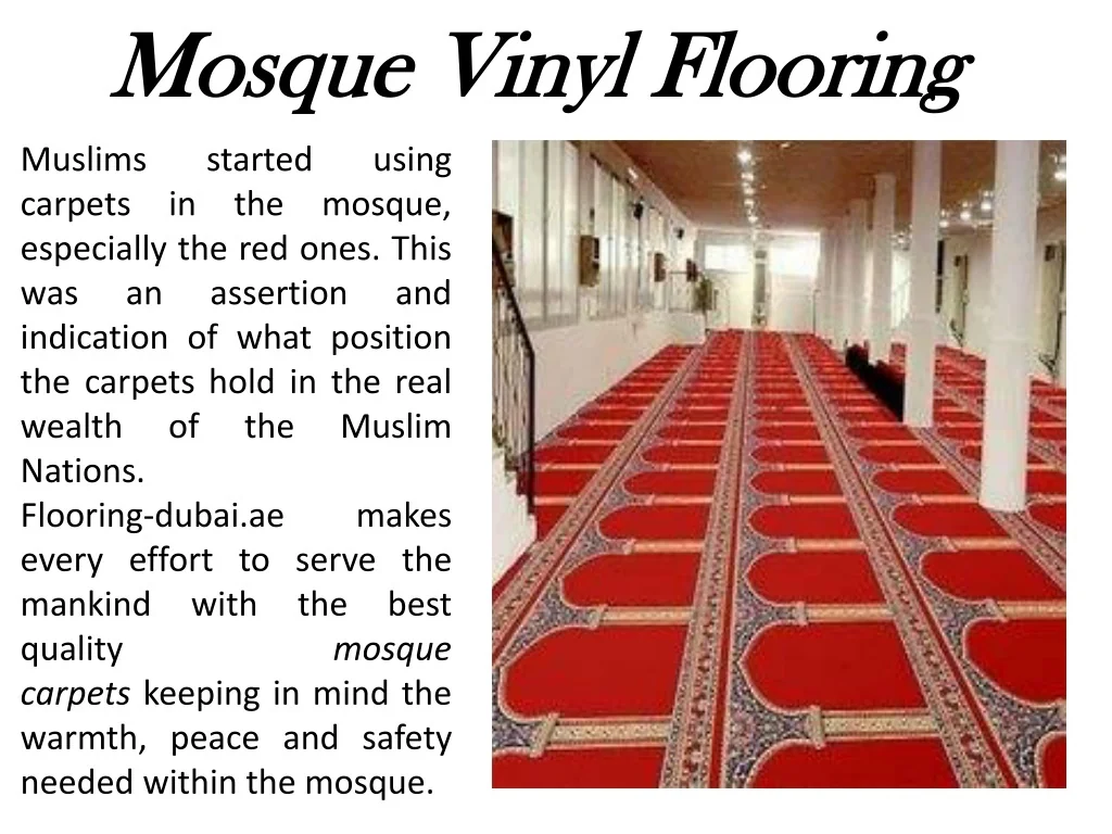 PPT - Mosque Vinyl Flooring PowerPoint Presentation, free download - ID ...