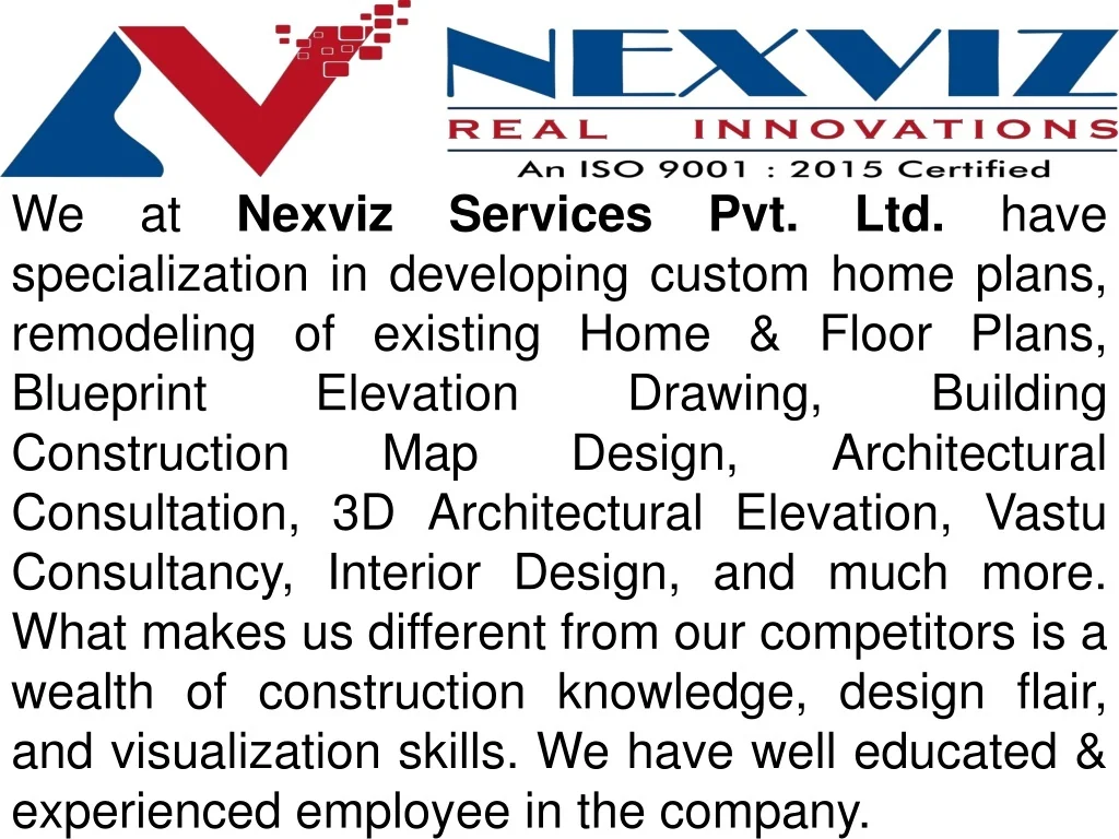 PPT - House Map Design in Patna: Nexviz Services Pvt. Ltd. PowerPoint ...