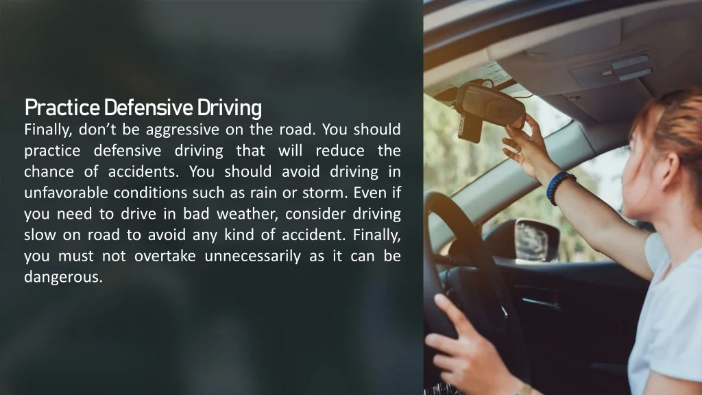 PPT - Top 8 Safe Driving Tips To Maintain Safety On The Roads ...