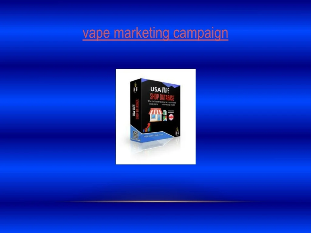 PPT - Vaping digital marketing agency PowerPoint Presentation, free ...