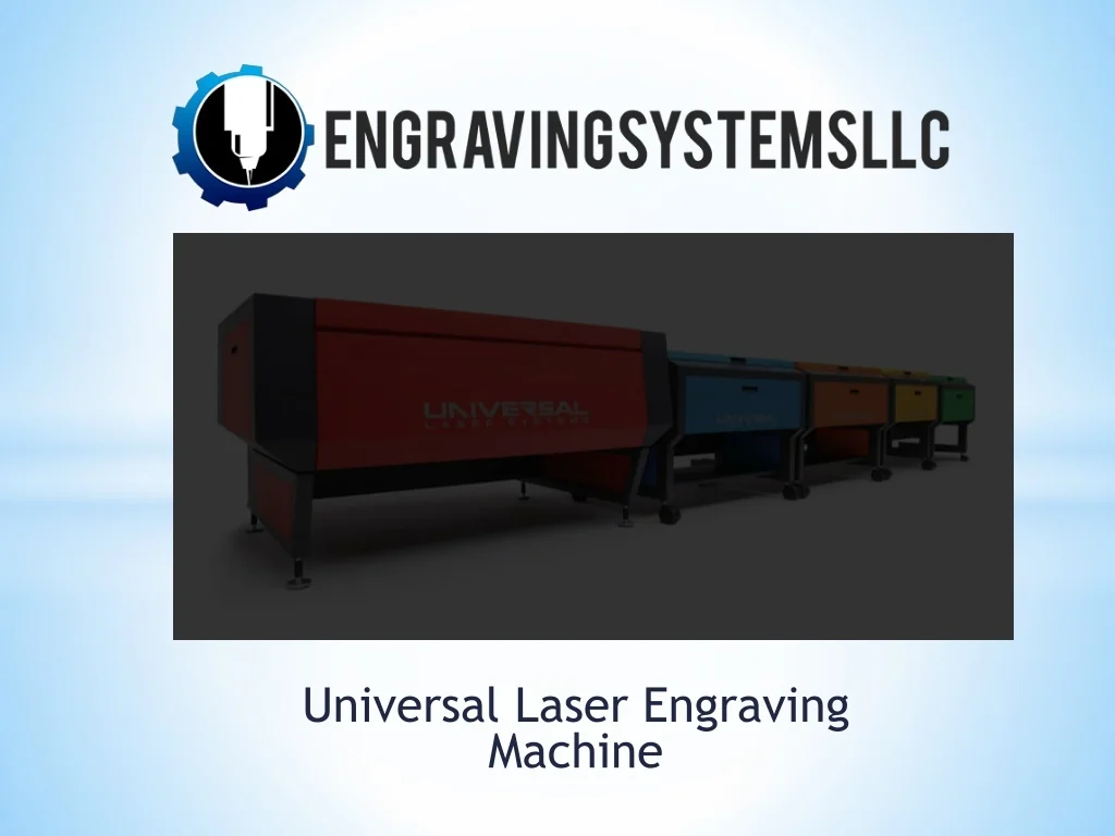 PPT - Buy Laser Engraving Systems From Engravingsystemsllc PowerPoint ...