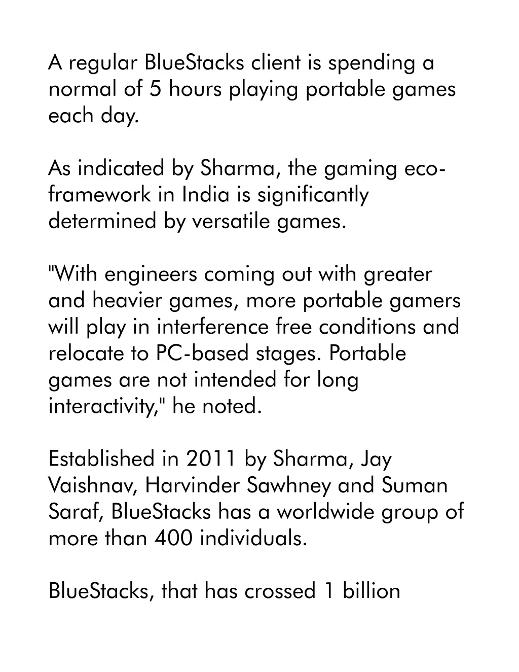 PPT - BlueStacks Top Executive Said on Monday, Revolutionize Mobile ...