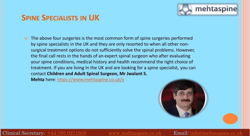 PPT - 4 Most Common Types of Spine Surgeries Performed by Spine ... PPT - 4 Most Common Types of Spine Surgeries Performed by Spine ...