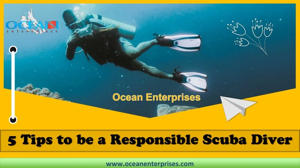 PPT - 5 Tips to be a Responsible Scuba Diver – Ocean Enterprises ...
