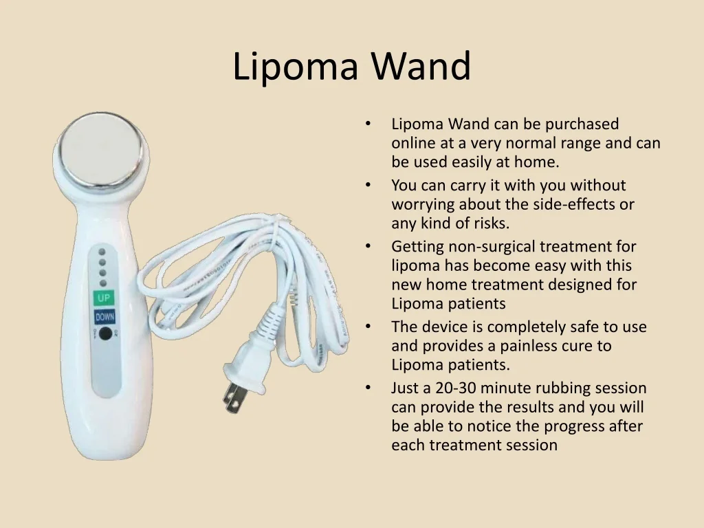PPT - Find a Non Surgical Lipoma Treatment at Home PowerPoint ...