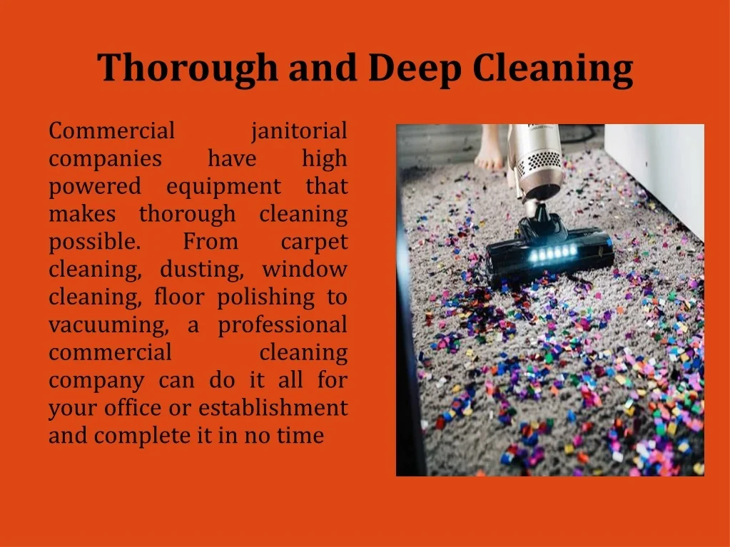 PPT - 5 Benefits of Hiring a Commercial Cleaning Company PowerPoint ...
