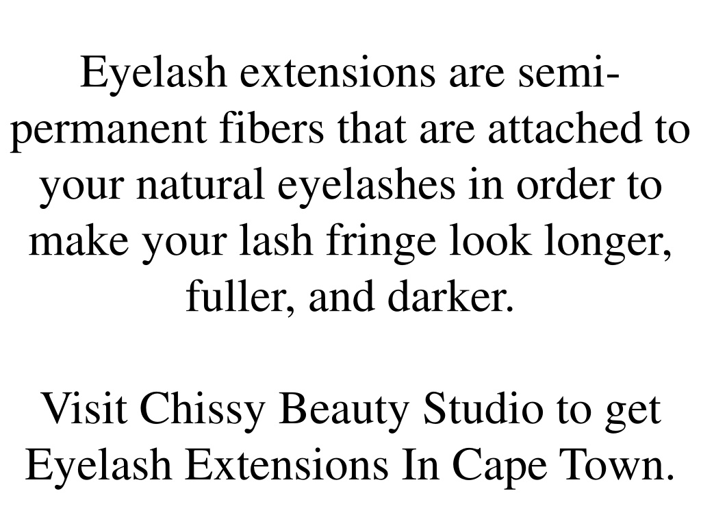 Ppt Eyelash Extensions Powerpoint Presentation Free Download Id