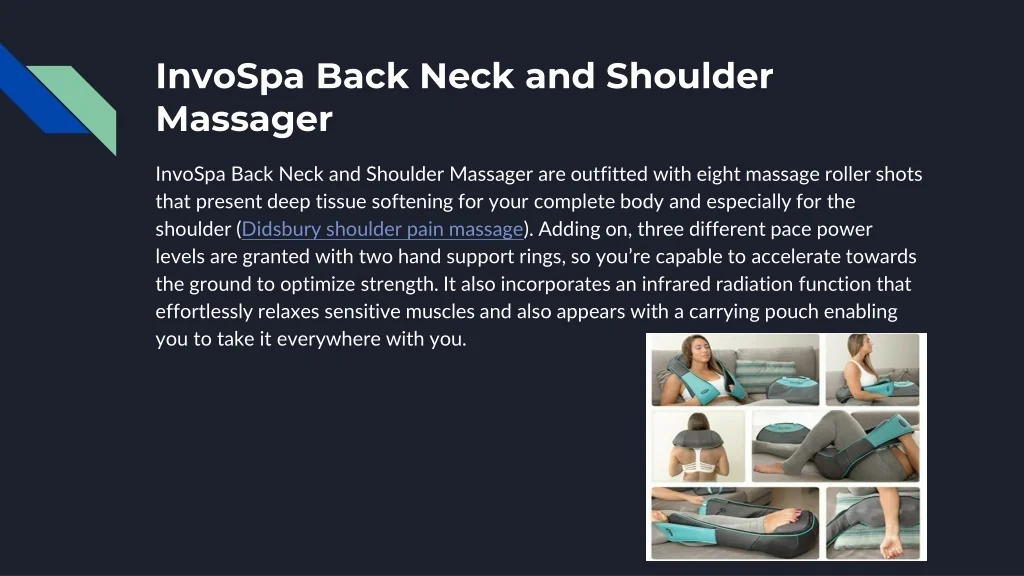 PPT - Which Are The Best Massagers For Neck And Shoulder Pain ...