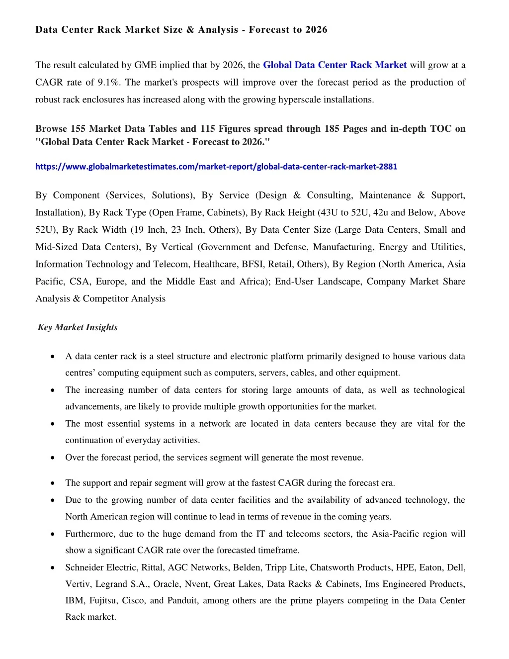 PPT - COVID-19 Impact on Global Data Center Rack Market PowerPoint ...
