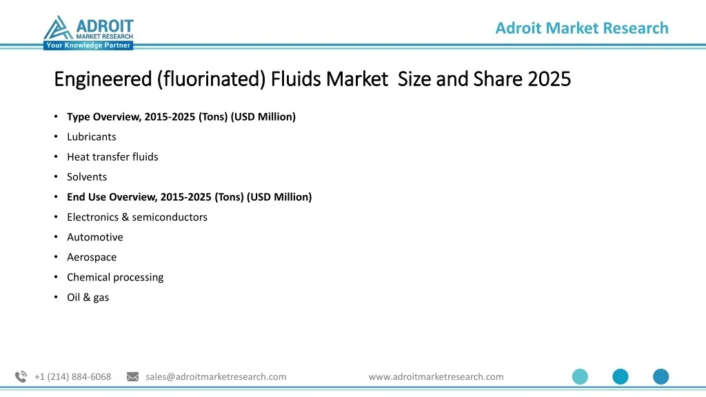 PPT - Engineered (fluorinated) Fluids Market Top Impacting Factors ...