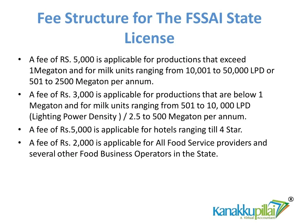 PPT - FSSAI Food License in India PowerPoint Presentation, free ...