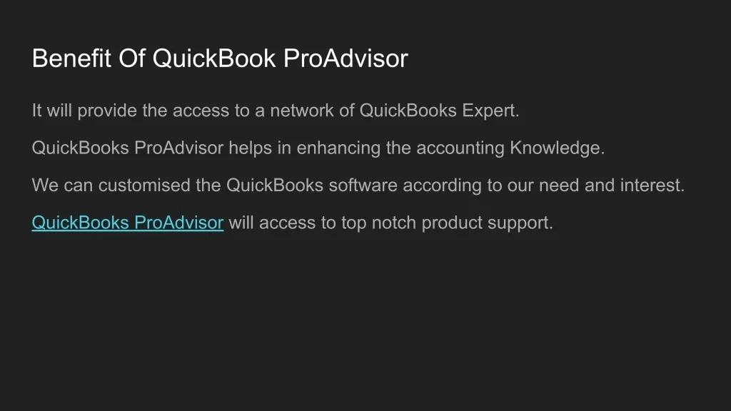 PPT - How to Find QuickBooks ProAdvisor PowerPoint Presentation, free ...