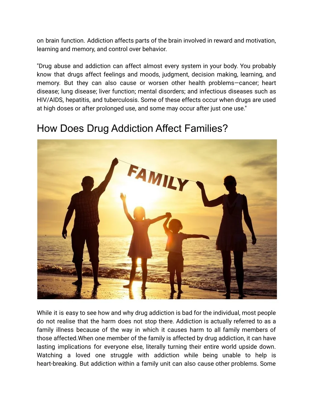 PPT - WHY DRUG ADDICTION IS BAD PowerPoint Presentation, free download ...