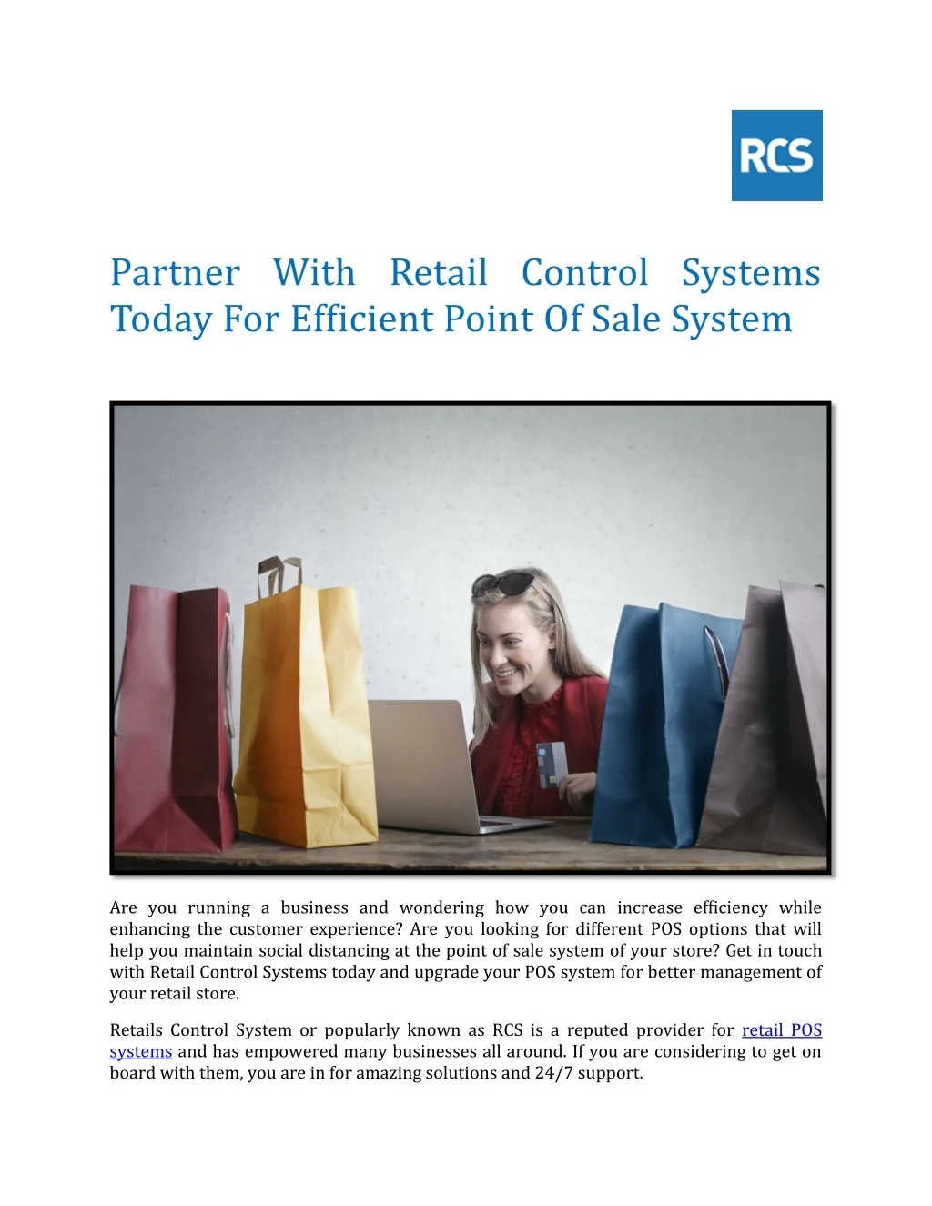 PPT - Get Efficient POS System for Your Retail from RCS PowerPoint ...