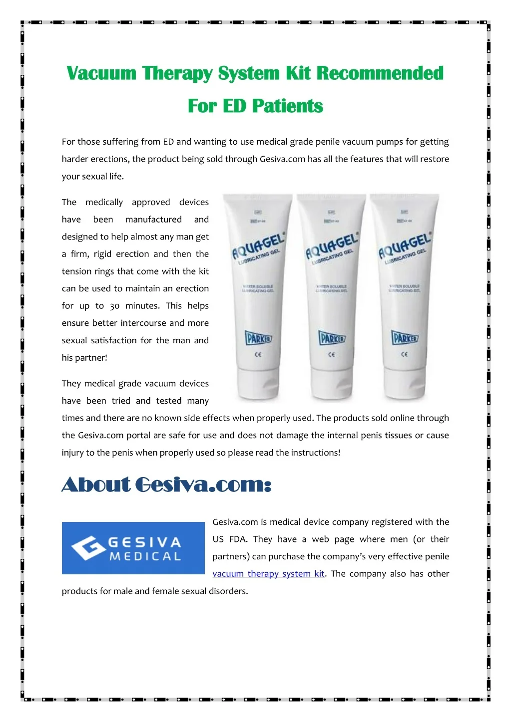 PPT - Buy The Best Penile Vacuum Therapy Device PowerPoint Presentation ...