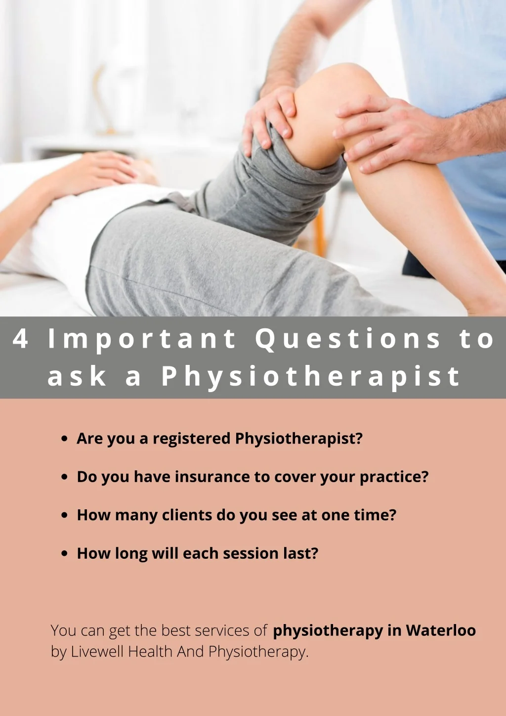 PPT - 4 Important Questions to ask a Physiotherapist PowerPoint ...