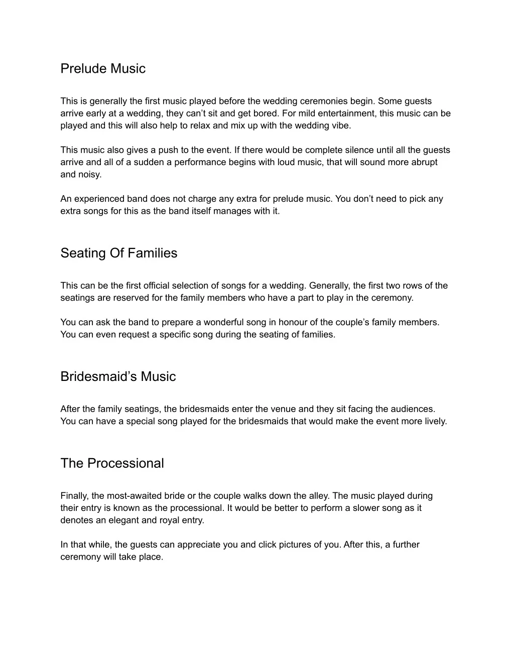 PPT - How To Choose Ceremony Music for Your Wedding PowerPoint ...