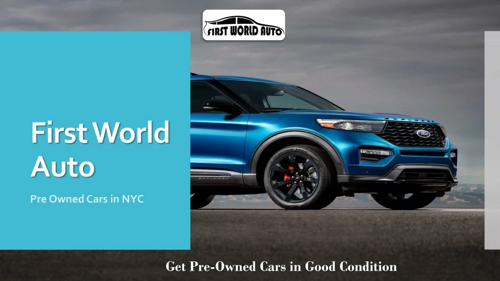 PPT - Genuine Dealers for Pre Owned Cars NYC PowerPoint Presentation ...