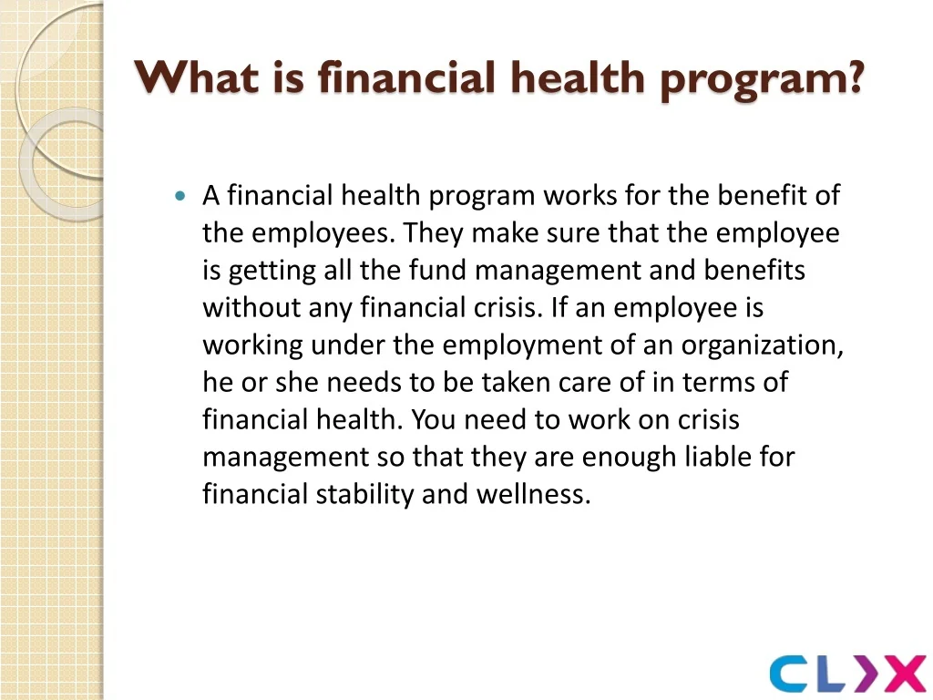 PPT - Financial Wellness Benefits PowerPoint Presentation, free ...