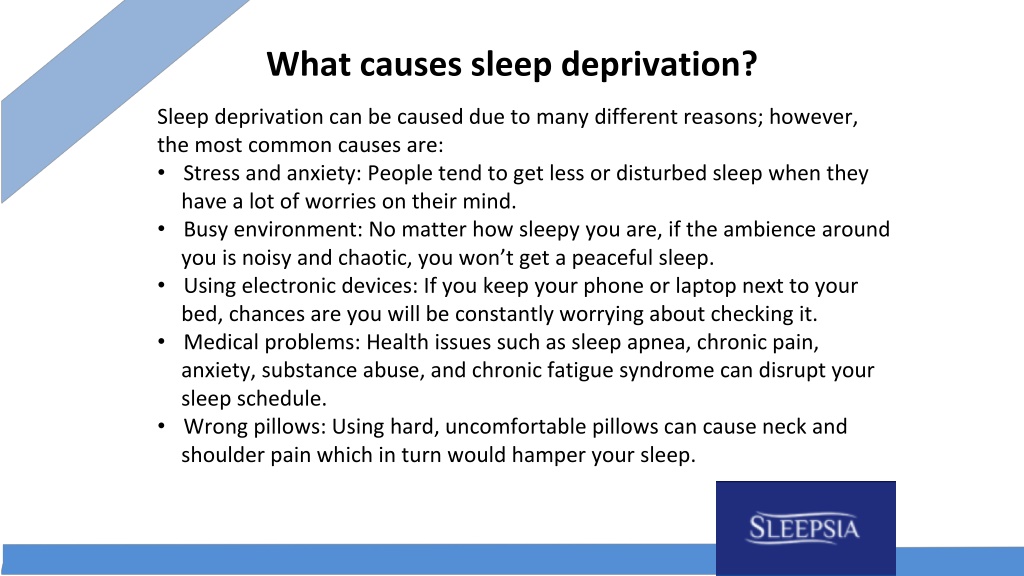 Ppt Sleep Deprivation Effects On Your Body Powerpoint Presentation
