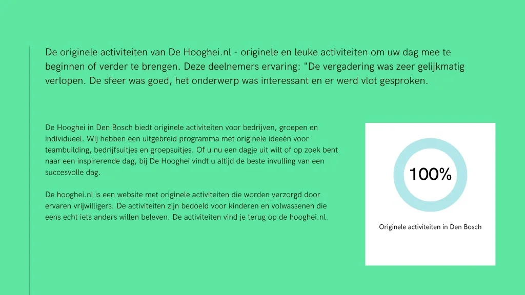 PPT - Originele Activiteiten in Den Bosch PowerPoint Presentation, free ...