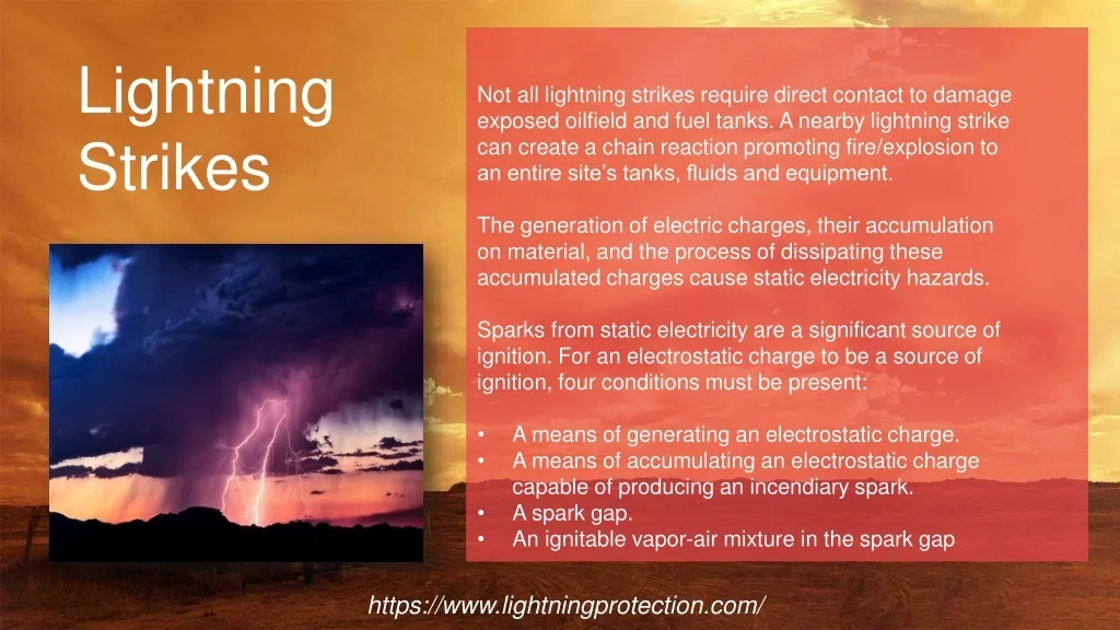 PPT - Fuel Tank Lightning Protection And Oil Industry PowerPoint ...