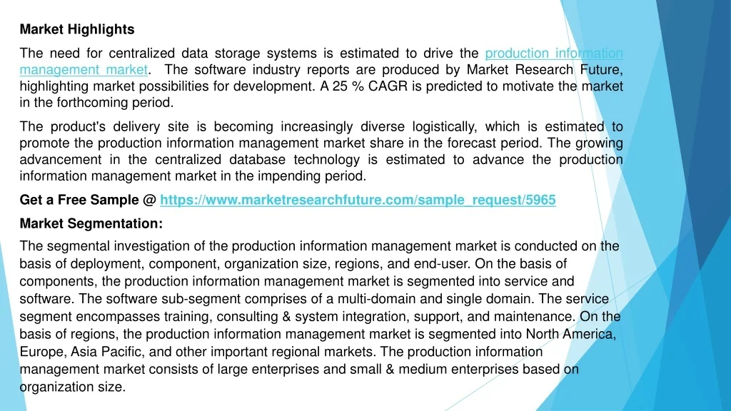PPT - Production Information Management (PIM) Market Sales Revenue ...
