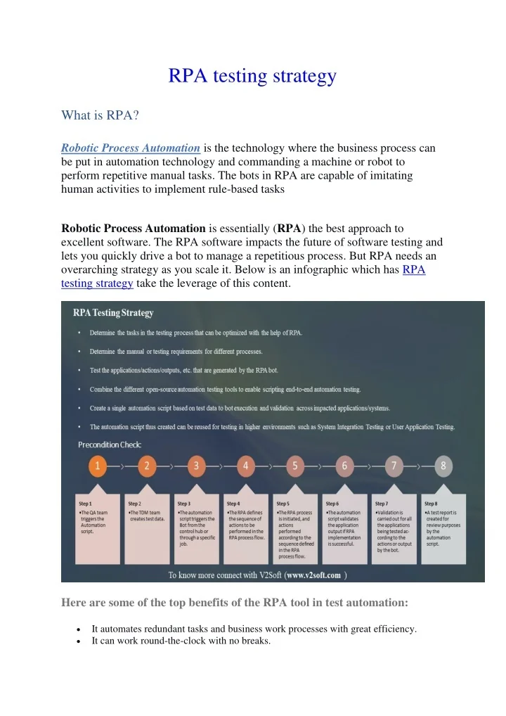 PPT - RPA testing strategy - Robotic Process Automation PowerPoint ...