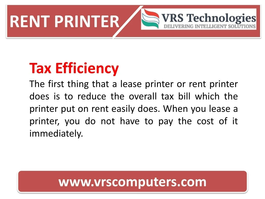 PPT - Reasons Why Enterprises Should Rent Printers in Dubai PowerPoint ...