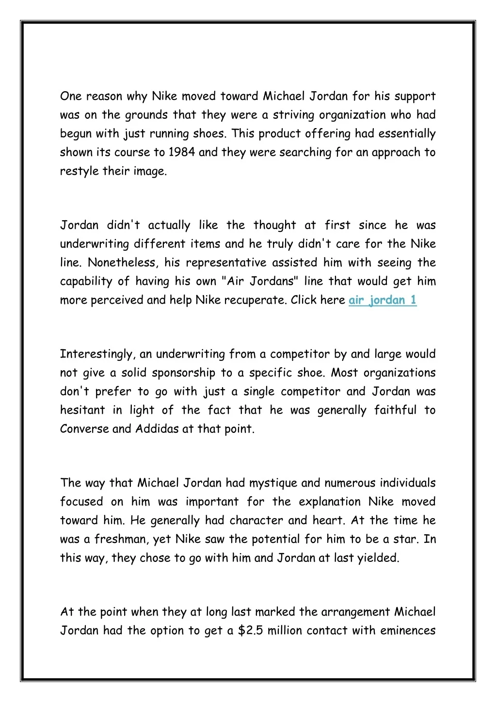 PPT - air Jordan 1 high PowerPoint Presentation, free download - ID ...