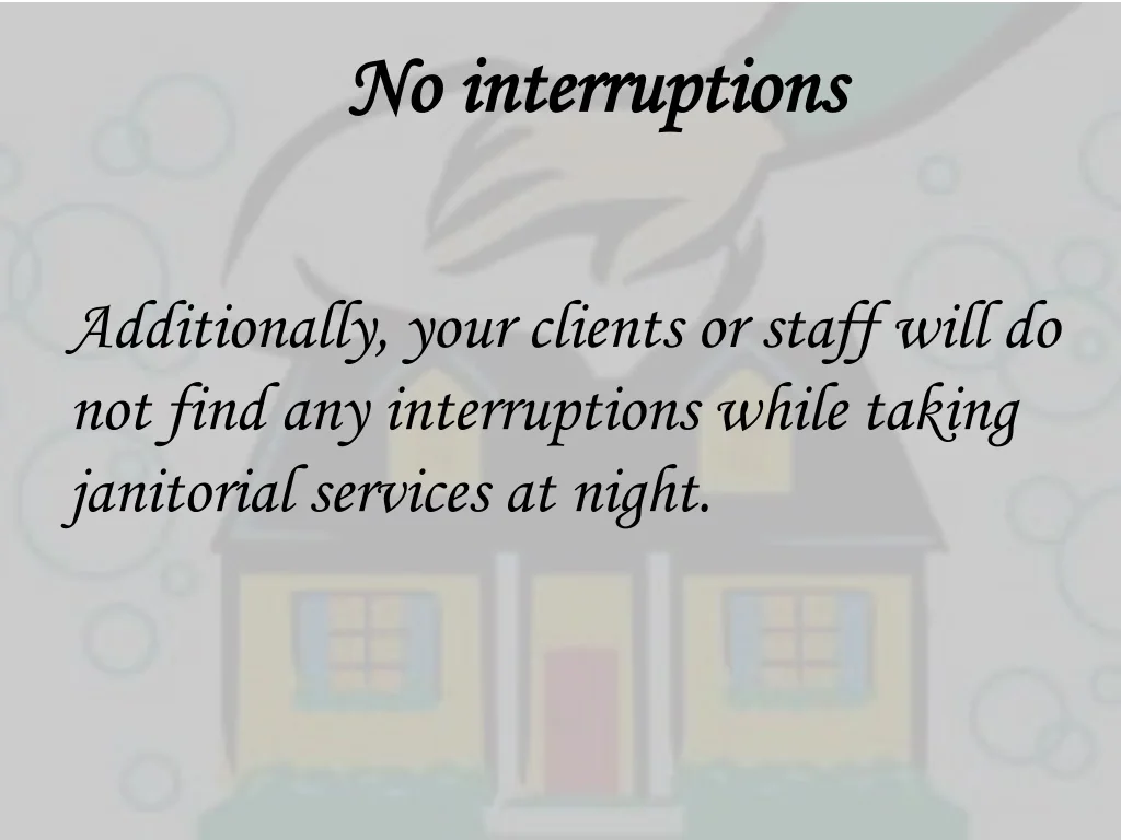 PPT - Benefits of opting for night Janitorial Cleaning Services ...