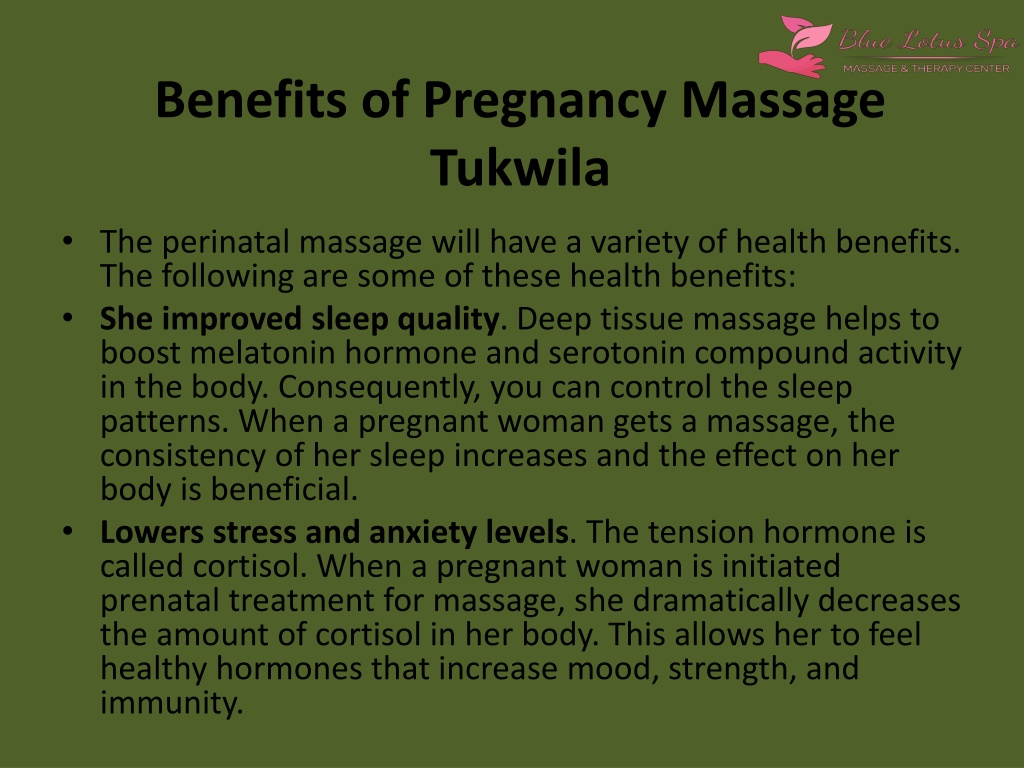 Ppt Pregnancy Massage Tukwila Wa Powerpoint Presentation Free Download Id10484563