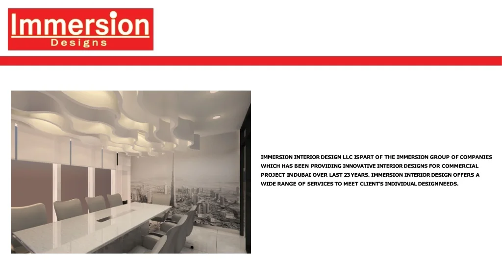PPT - Leading List of Top Interior Design Companies in Dubai ...