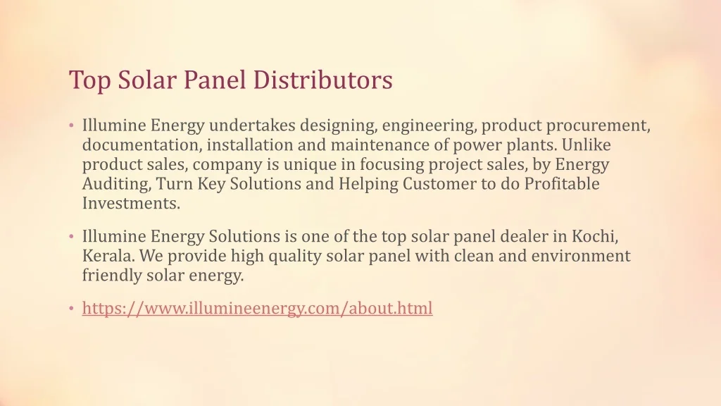 PPT - Solar panel installation company Kerala PowerPoint Presentation ...