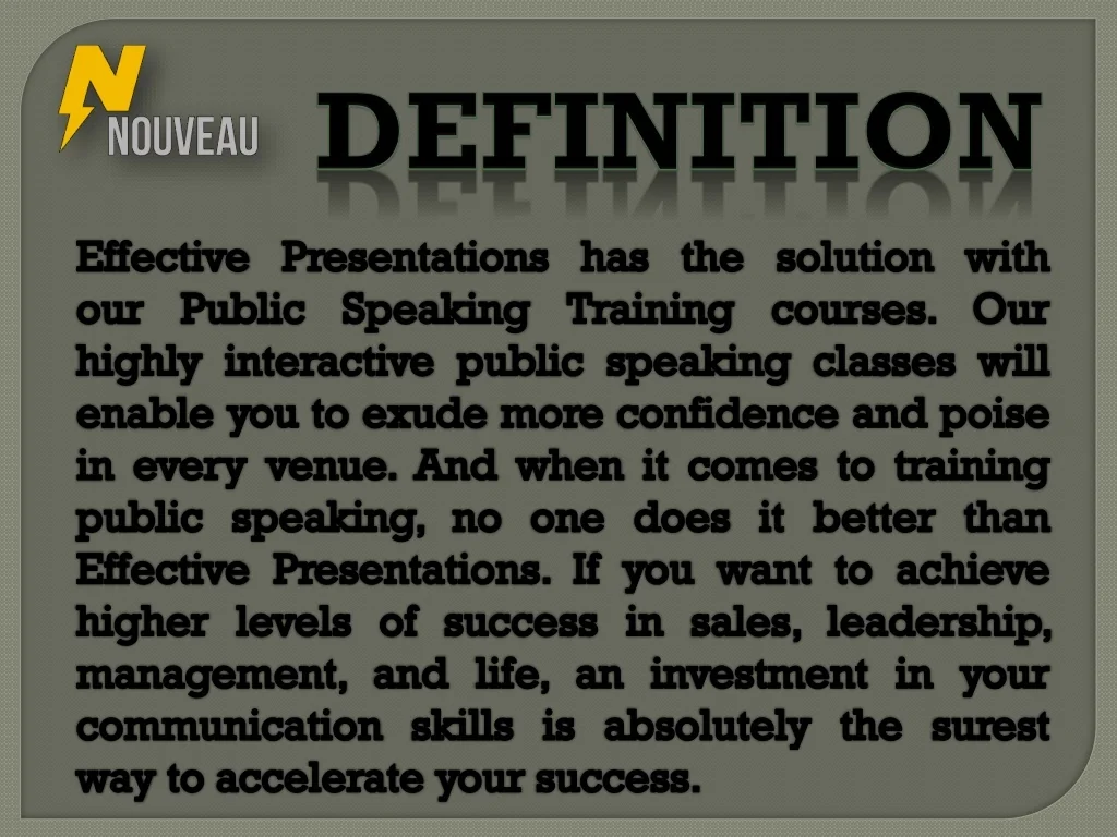 PPT - Get the top speaking skills training experts in Brisbane form ...
