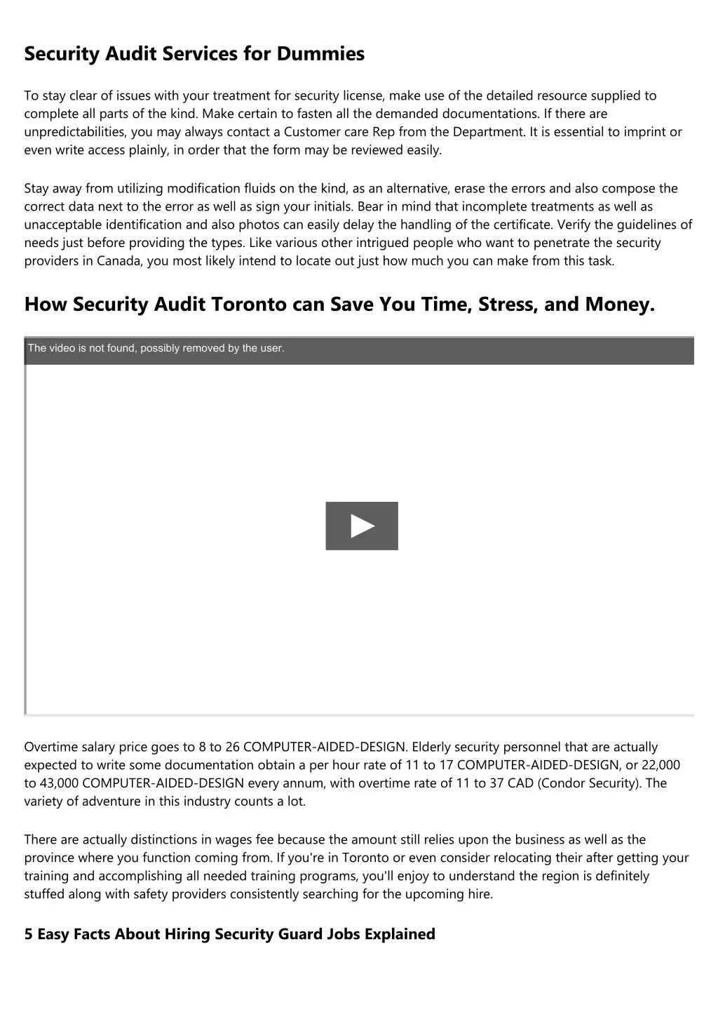 PPT - Some Known Details About Security Guard Jobs Chicago PowerPoint ...