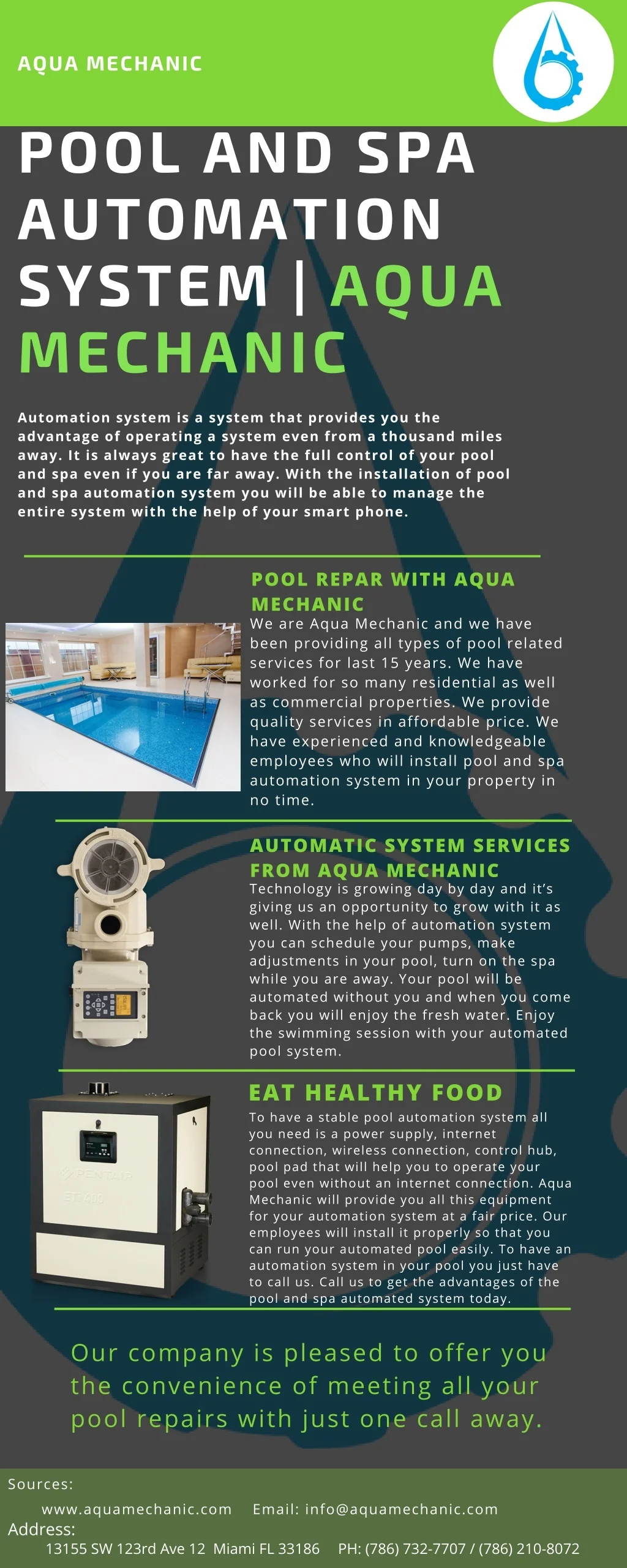 PPT - pool and spa automation system | aqua mechanic PowerPoint ...