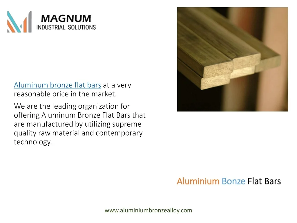 PPT - Aluminium Bronze alloys PowerPoint Presentation, free download ...