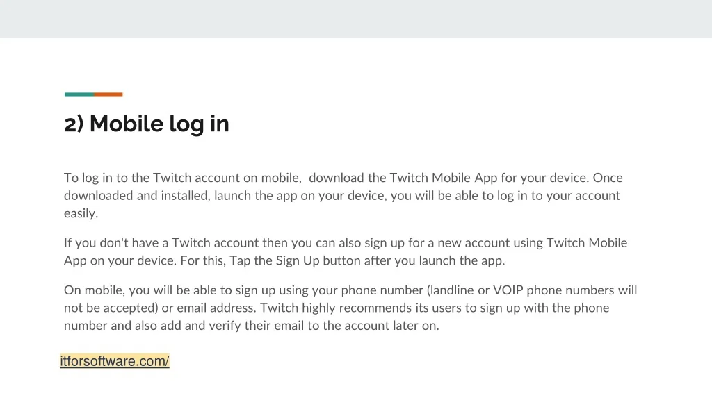PPT - How do you login to twitch PowerPoint Presentation, free download ...